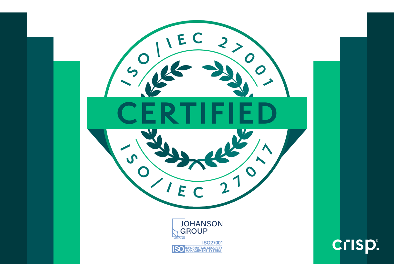 Crisp achieves ISO/IEC 27001 and ISO/IEC 27017 certification to ...
